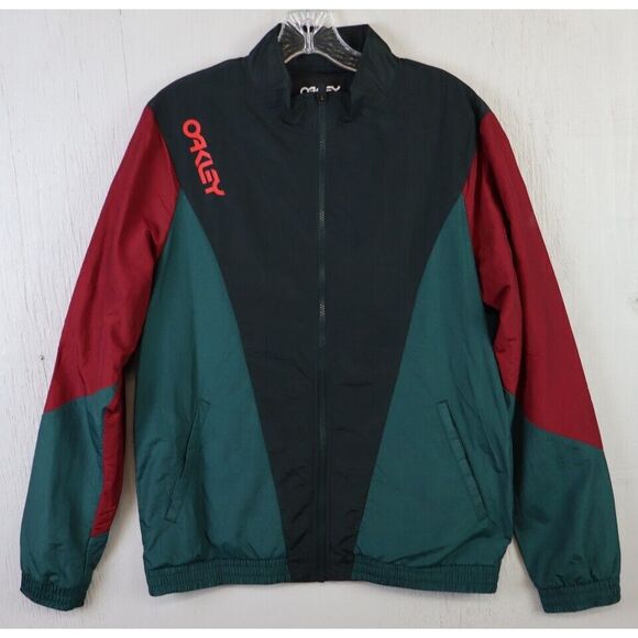 Oakley | Jackets & Coats | Oakley Track Jacket Mens Small S Dull Onyx ...